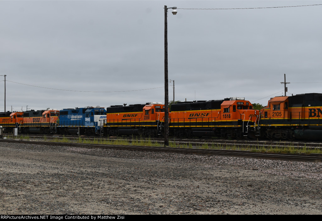 BNSF 2105 1518 2358 2042 2320 2851
